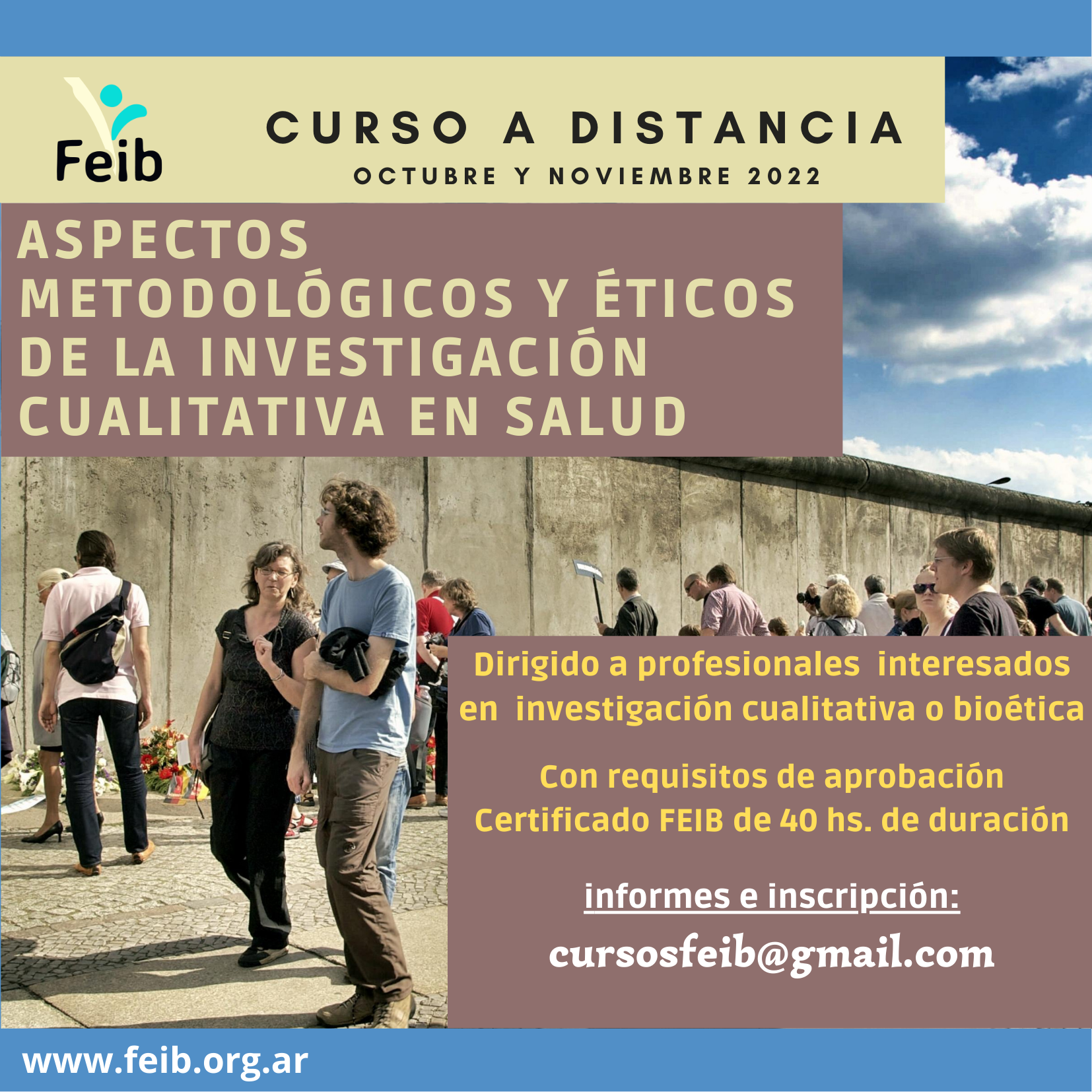 Curso: Aspectos metológicos y éticos de la investigación cualitativa en ...